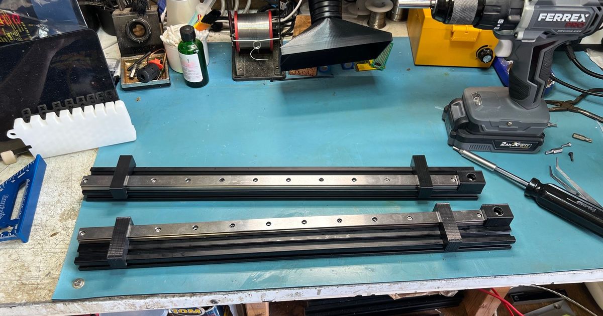 2040 MGN15 Linear Rail Install Guide by djos_1475 | Download free STL ...