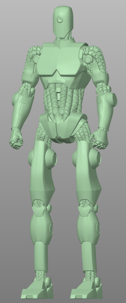 75cm Cyclops Robot by M.J. Caboose | Download free STL model ...