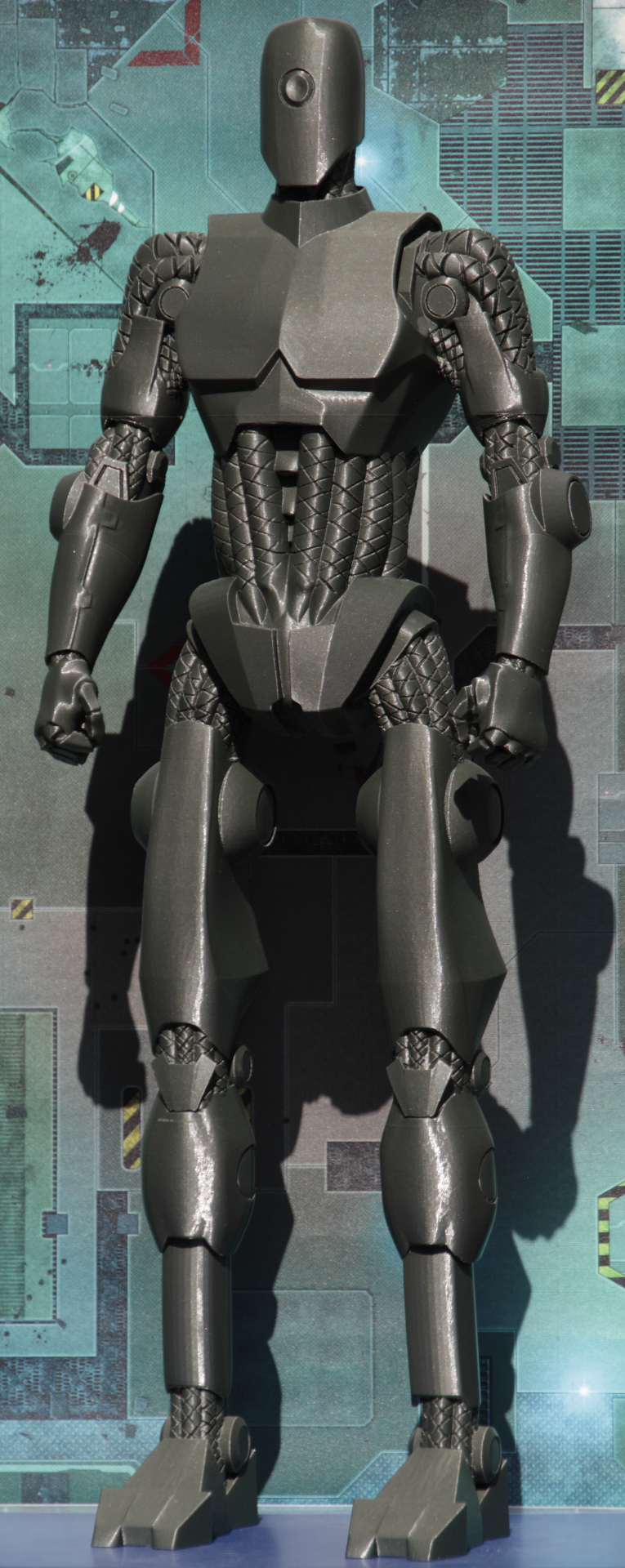 75cm Cyclops Robot by M.J. Caboose | Download free STL model ...