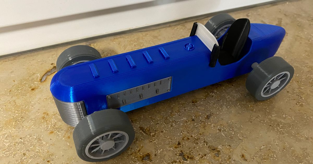 Racing car - playable by Markus | Download free STL model | Printables.com