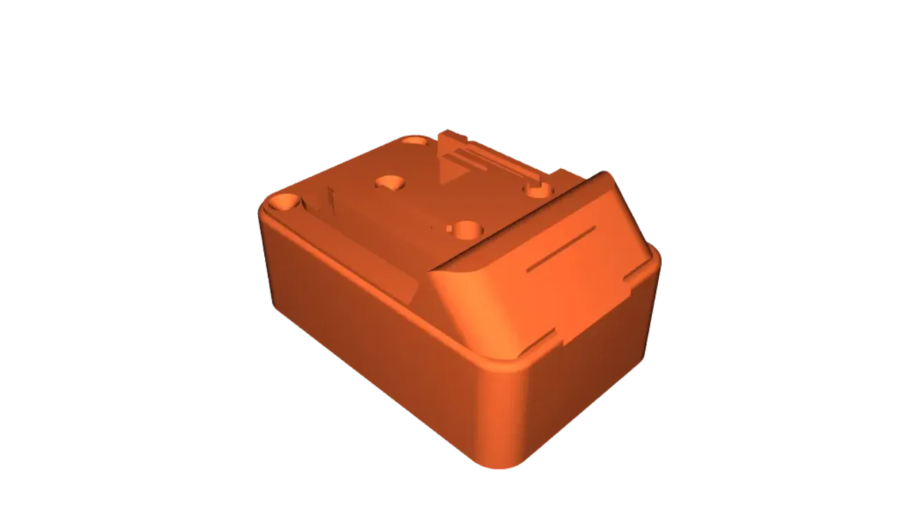 Extended Makita Tool Mount by Jonathan Levi | Download free STL model ...