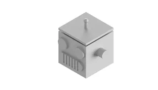 B-Robot battery box by Stuart800 | Download free STL model | Printables.com