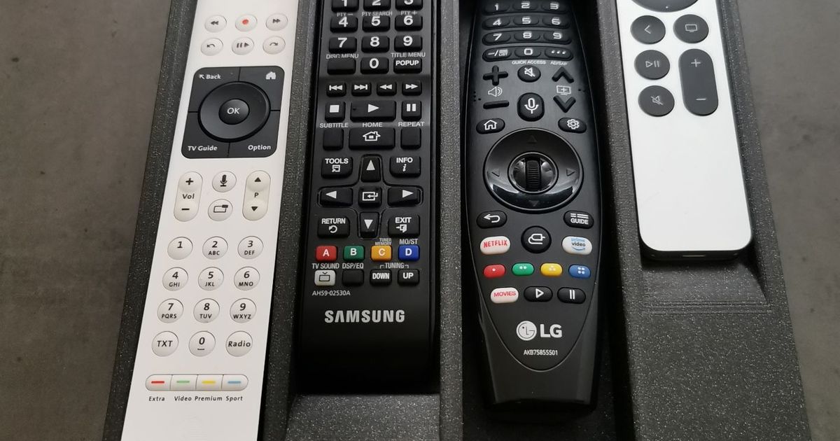 Remote Tray by Beryljam | Download free STL model | Printables.com