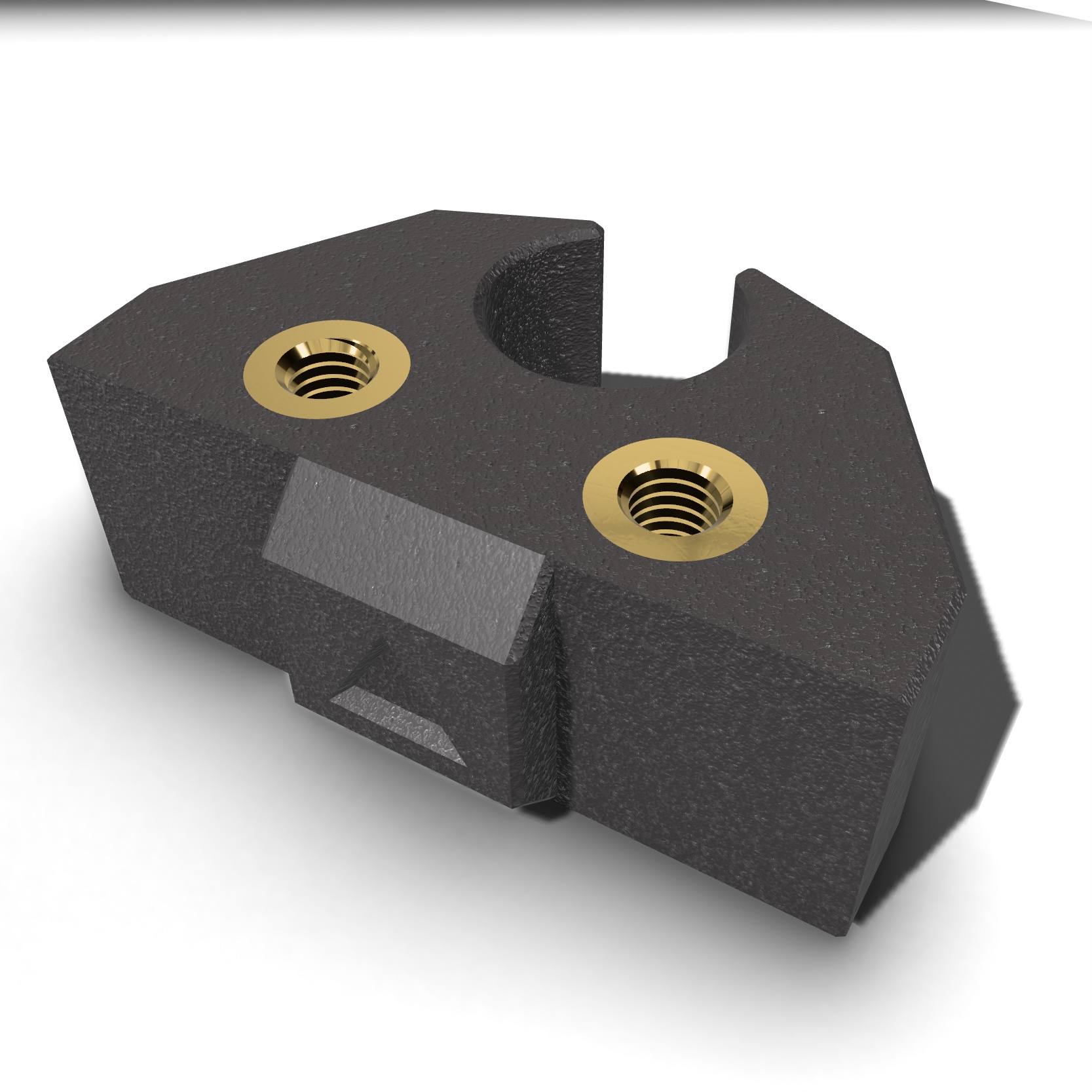 Y-axis rods holder-THI by G.design | Download free STL model ...