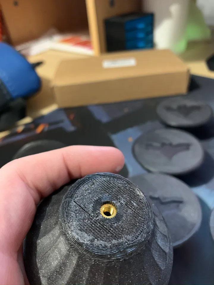 Batman Cabinet Knob by Aaron Clark | Download free STL model ...
