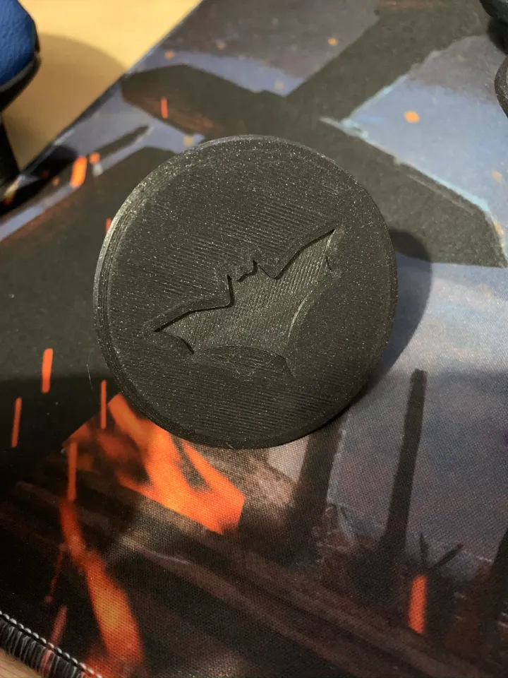Batman Cabinet Knob by Aaron Clark | Download free STL model ...