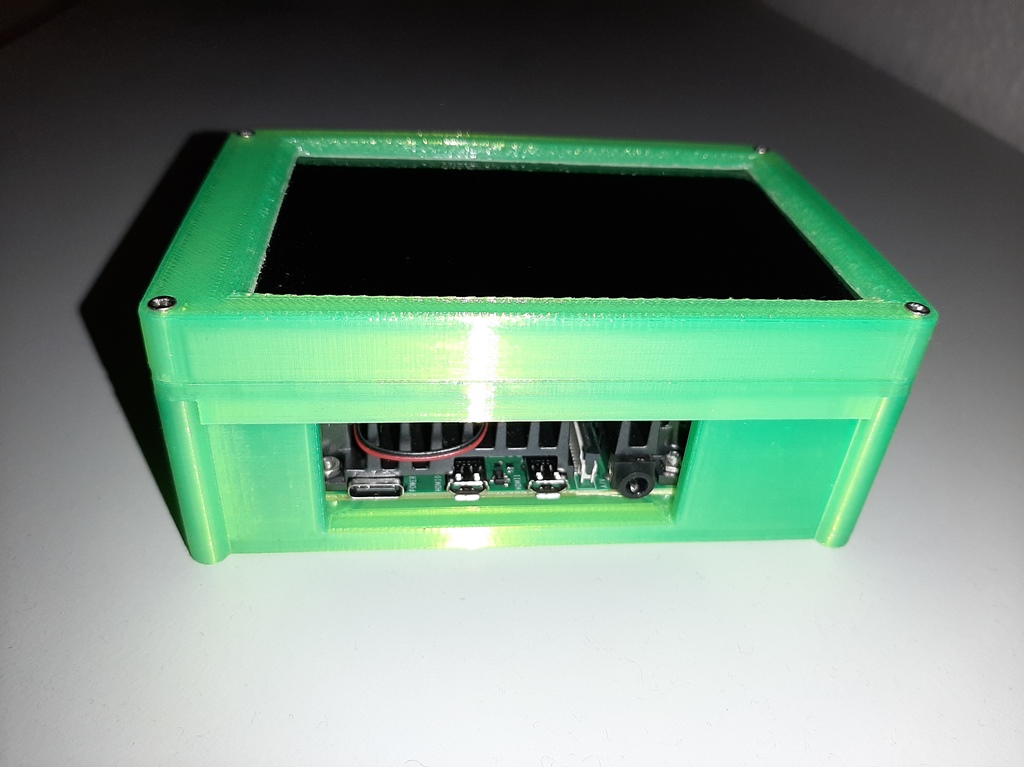 Raspberry PI 4B case with Hyperpixel 4.0" Touchscreen by LuKowalski ...