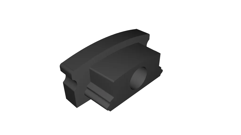 Aluminum LED Channel End Caps by poldim | Download free STL model ...