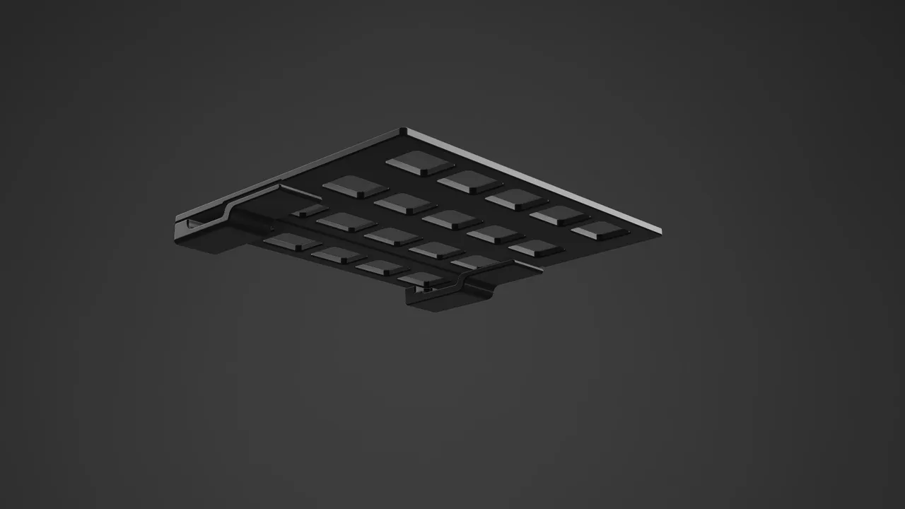 clip on molle panel for vehicle by harv264 | Download free STL model ...