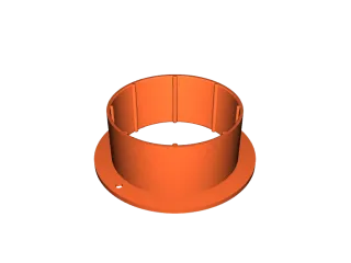 Blower Flange for boats by atistang | Download free STL model ...