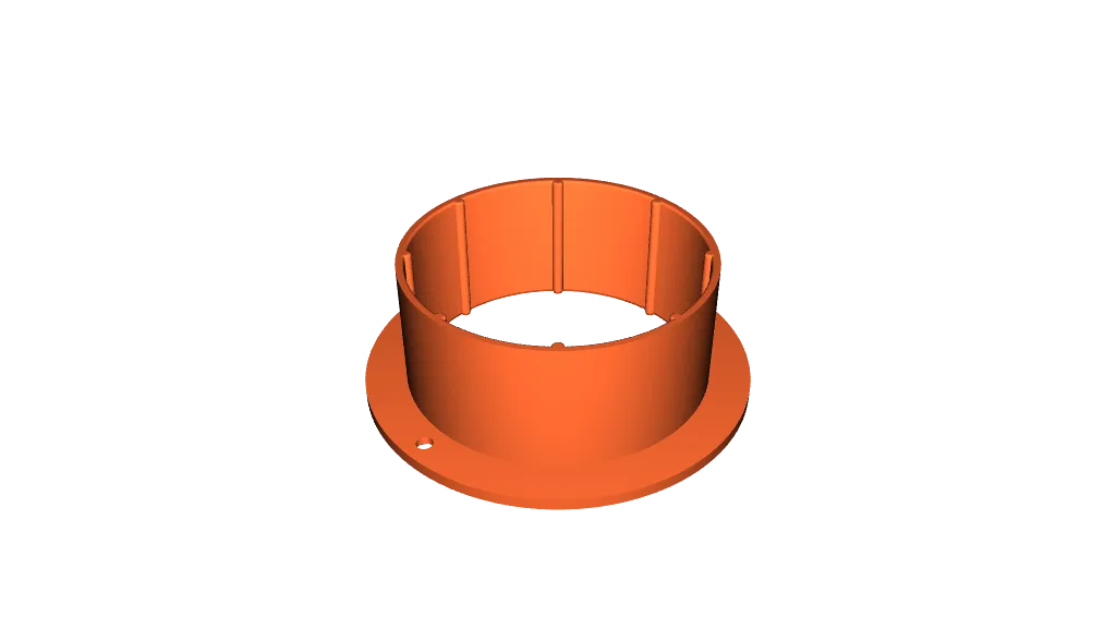 Blower Flange for boats by atistang | Download free STL model ...