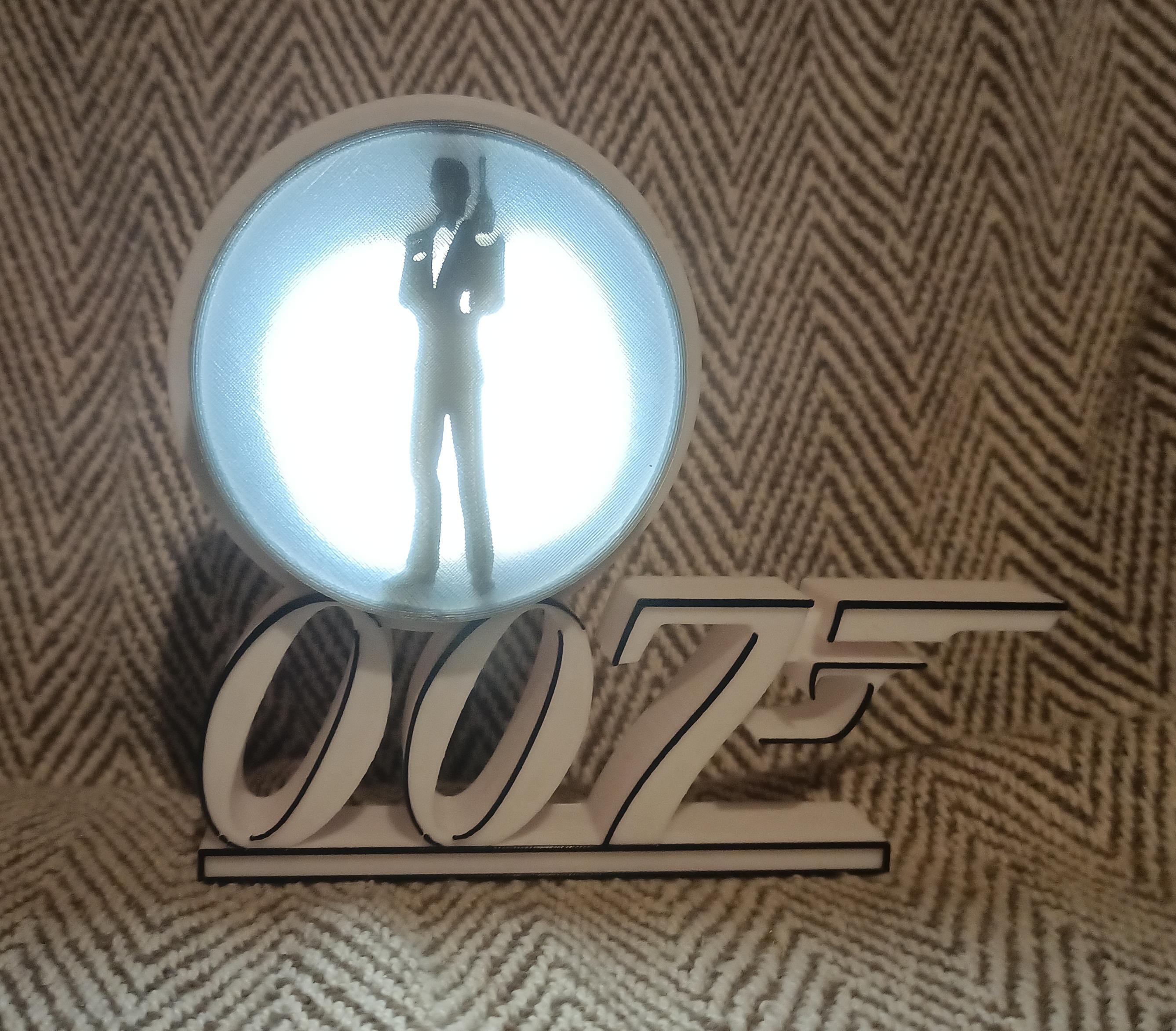 James Bond 007 light by Fat muppet | Download free STL model ...