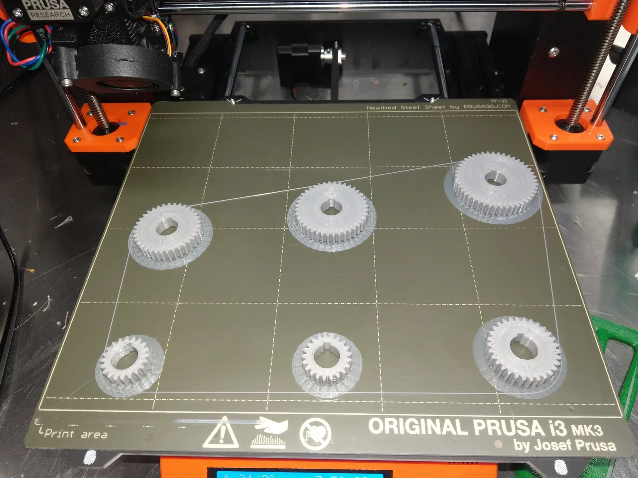 Lathe Change Gears 7x10, 7x12, minilathe by kaje | Download free STL ...