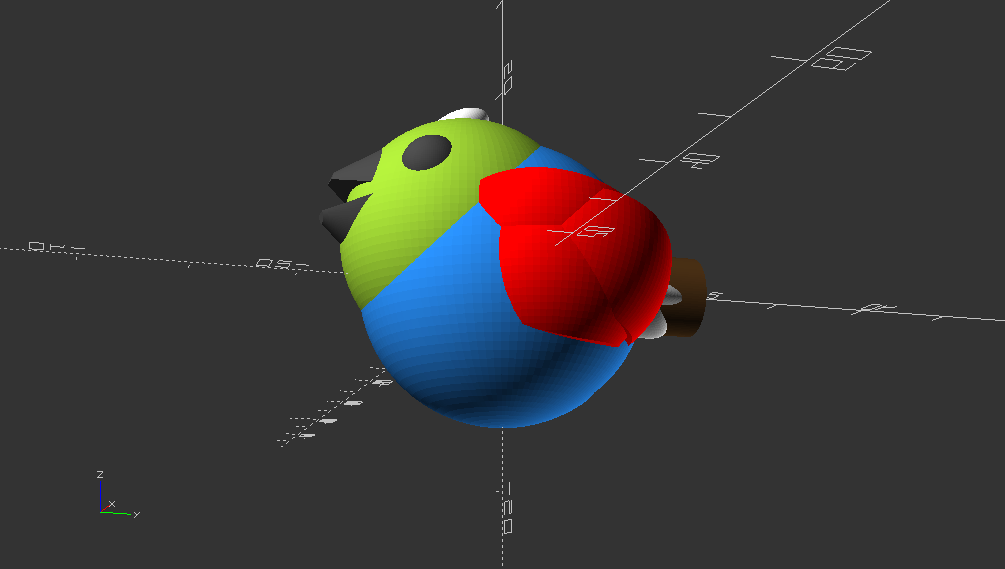 Expansive Ball Concept Knob: Fat Birds Edition V0 by GTG3d | Download ...