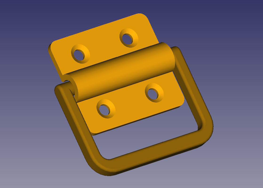 drawer/chest handle by Antimaterie | Download free STL model ...