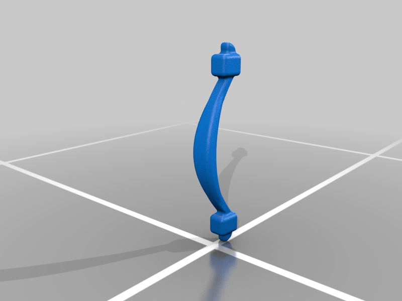 Classic Kitchen Drawer Pull by The American Maker | Download free STL ...