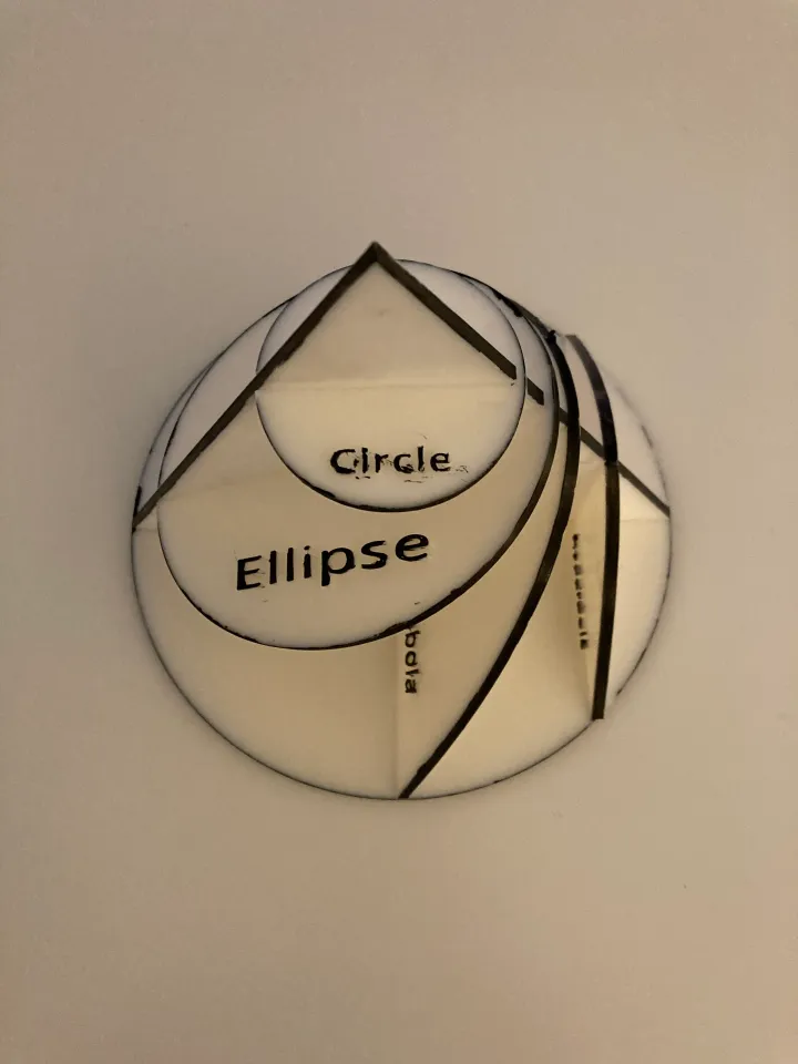 Conic Sections Model by Michael | Download free STL model | Printables.com