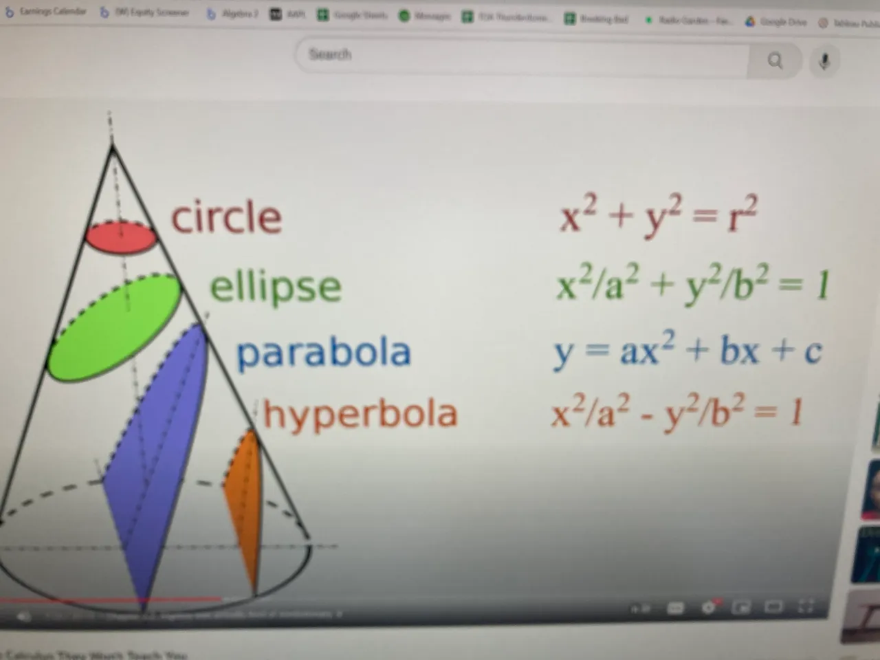 Conic Sections Model by Michael | Download free STL model | Printables.com