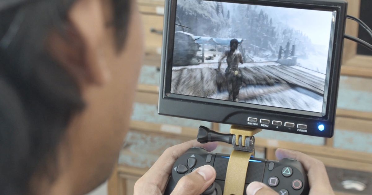 PS4 DualShock Display Mount by Adafruit | Download free STL model ...