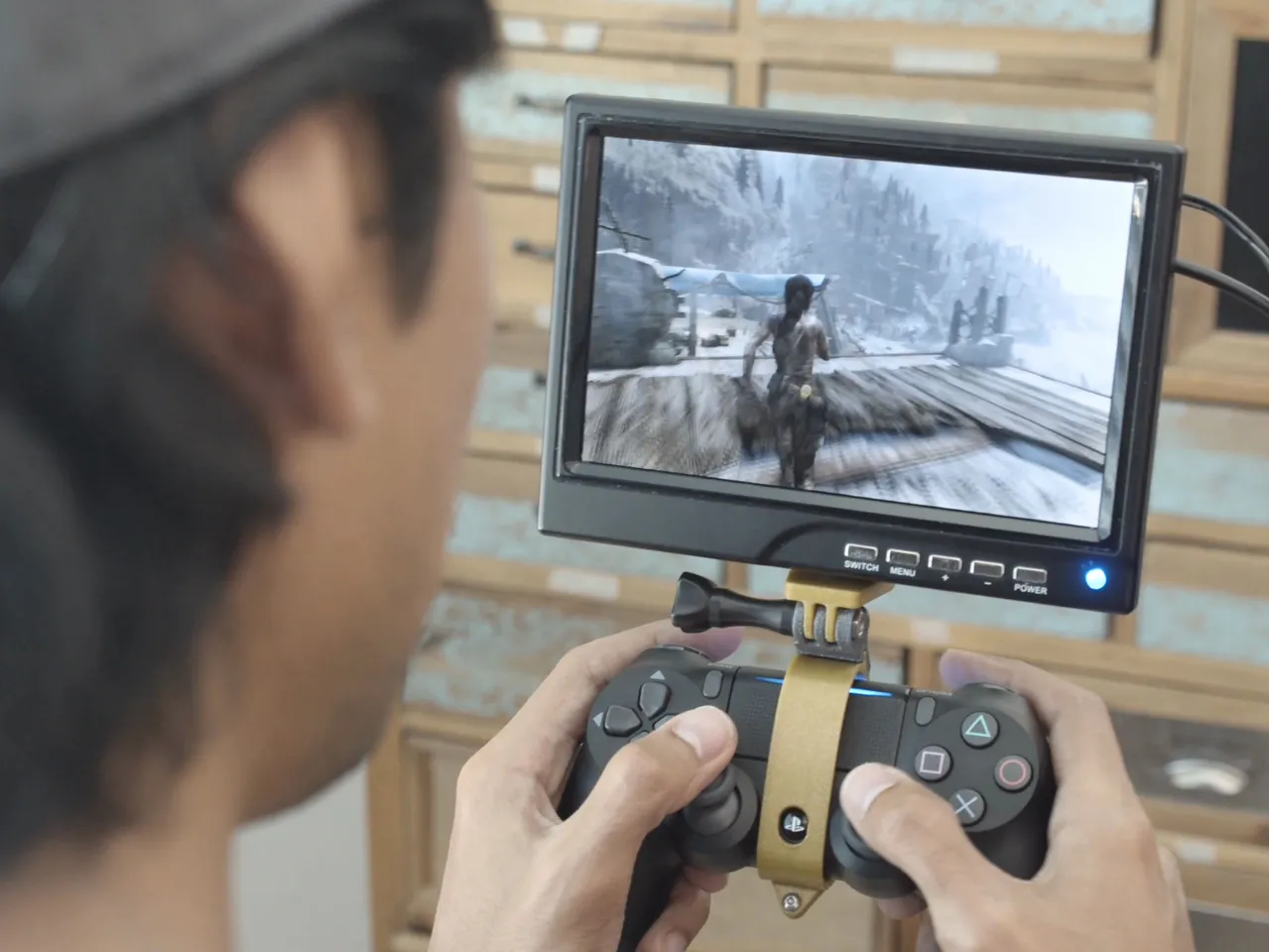 PS4 DualShock Display Mount by Adafruit | Download free STL model ...