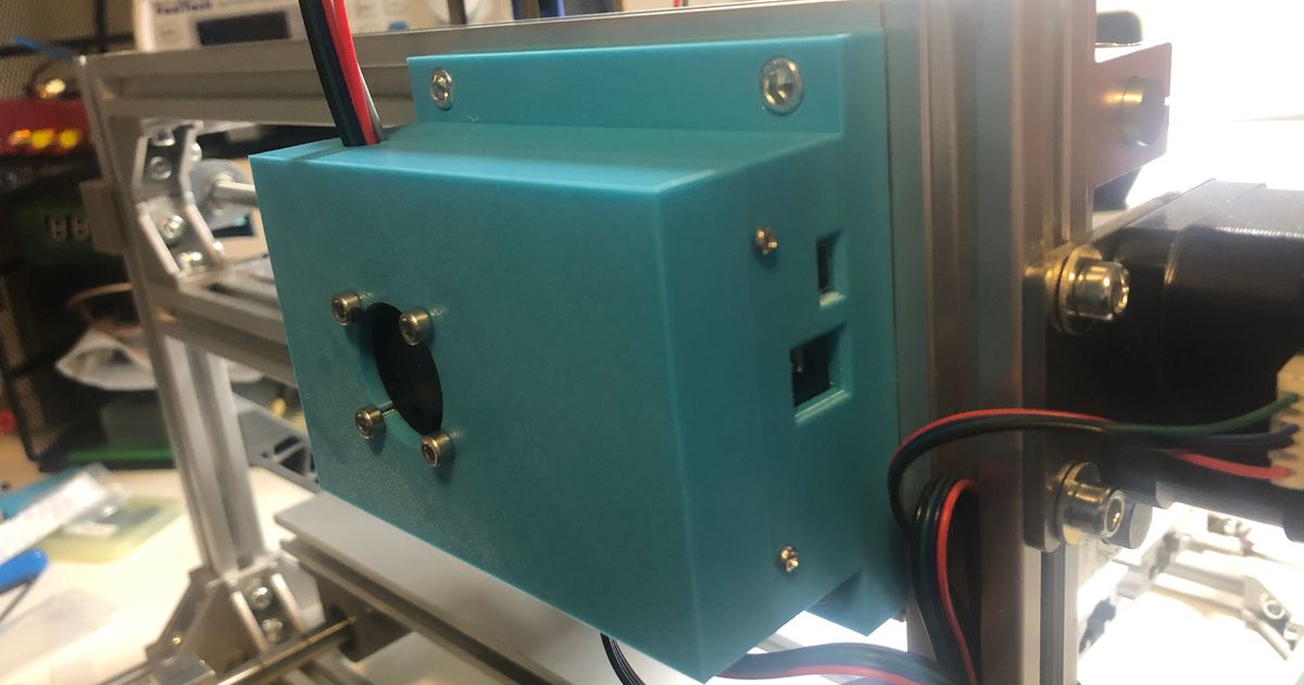 Woodpecker CNC board enclosure by Colin Alston | Download free STL ...