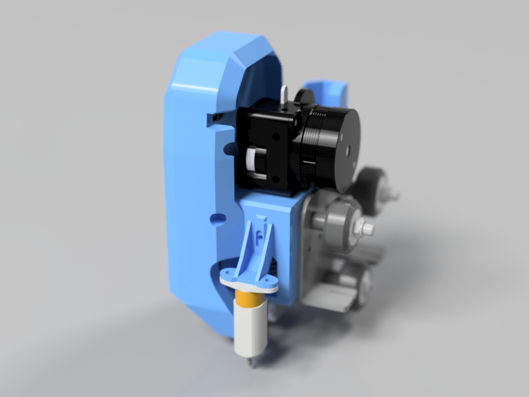 MAK Vector Duct - LGX Lite V6 Creality/Ender 3 Mount by M.Kayed ...