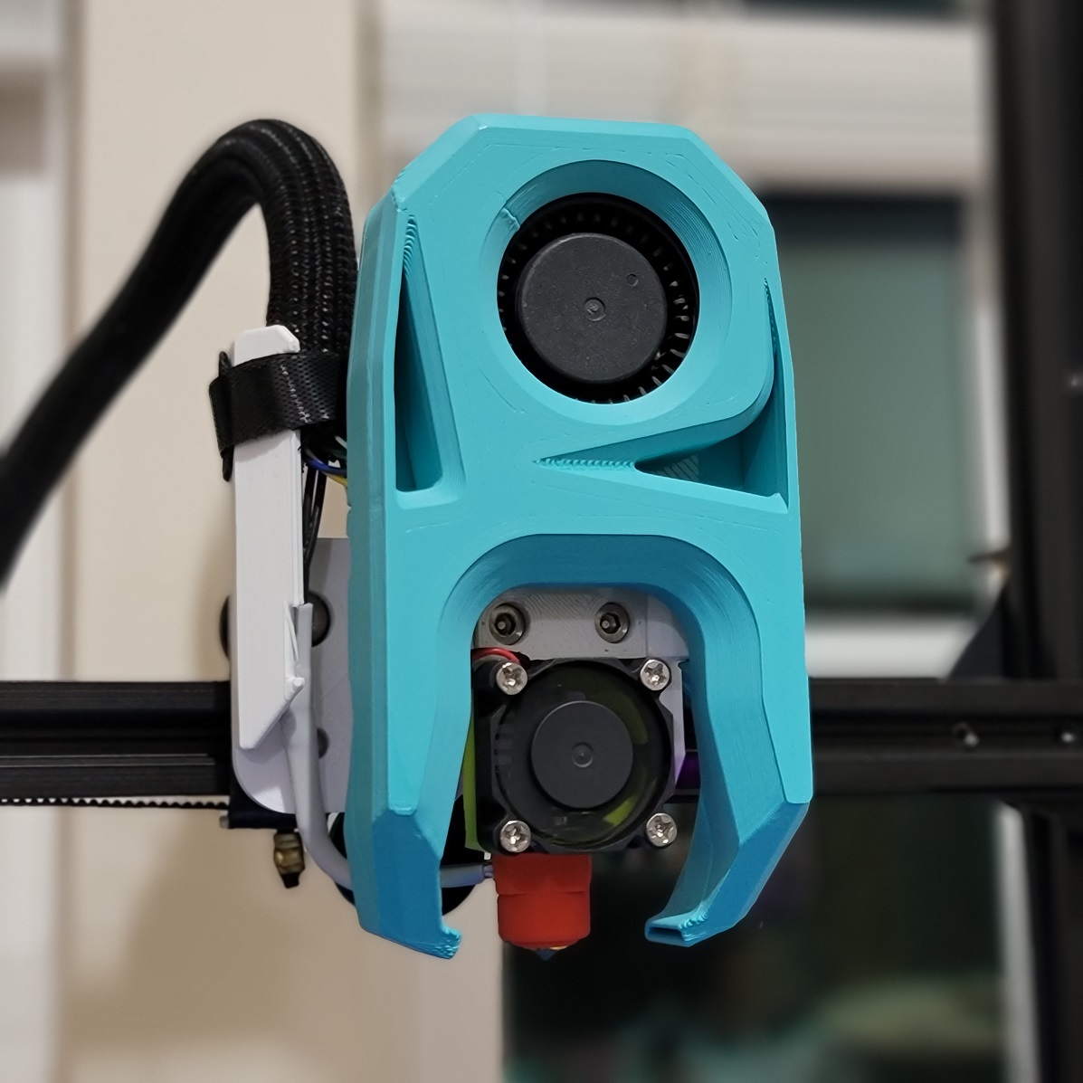 MAK Vector Duct - Orbiter V6 Creality/Ender 3 Mount by M.Kayed ...