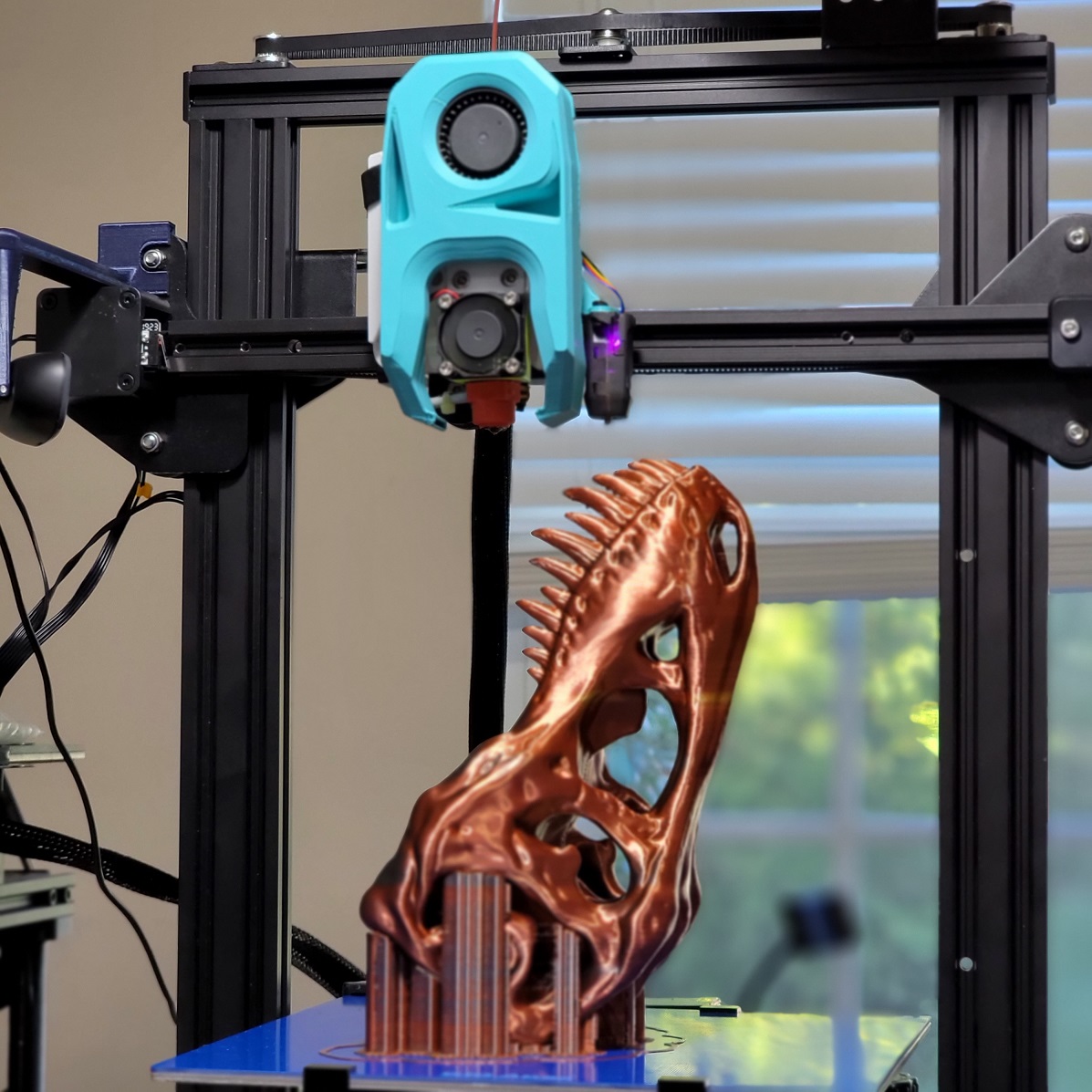 MAK Vector Duct - Orbiter V6 Creality/Ender 3 Mount by M.Kayed ...