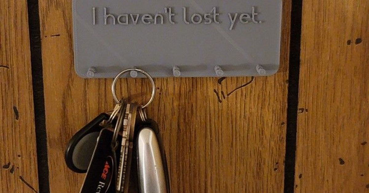 Customizable Wall Key Holder by Shay Dwight | Download free STL model ...