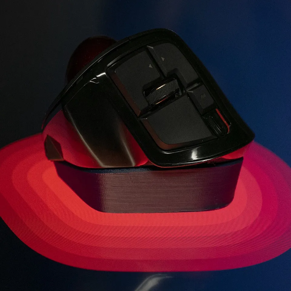Elecom Deft Pro Trackball Stand by tigerflip | Download free STL model ...