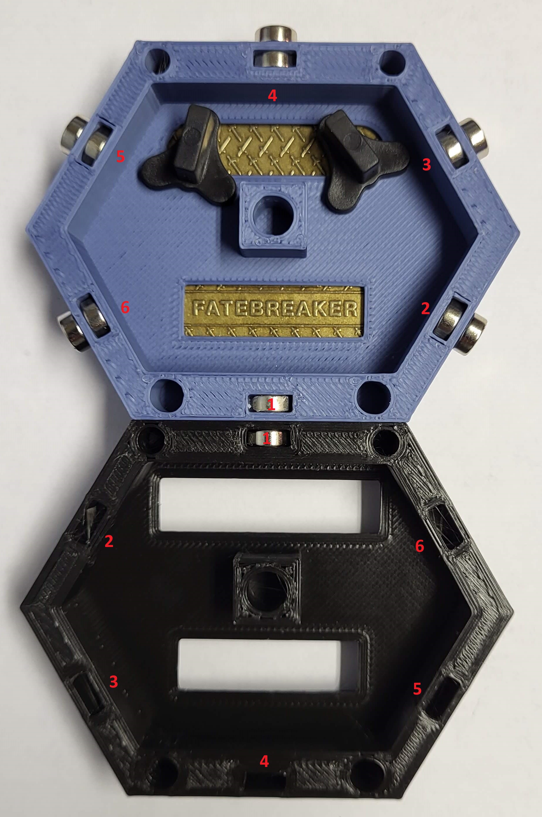 Destiny 2 Seal/Pin Holder - Modular, Magnetic by Agreschn | Download free STL model | Printables.com
