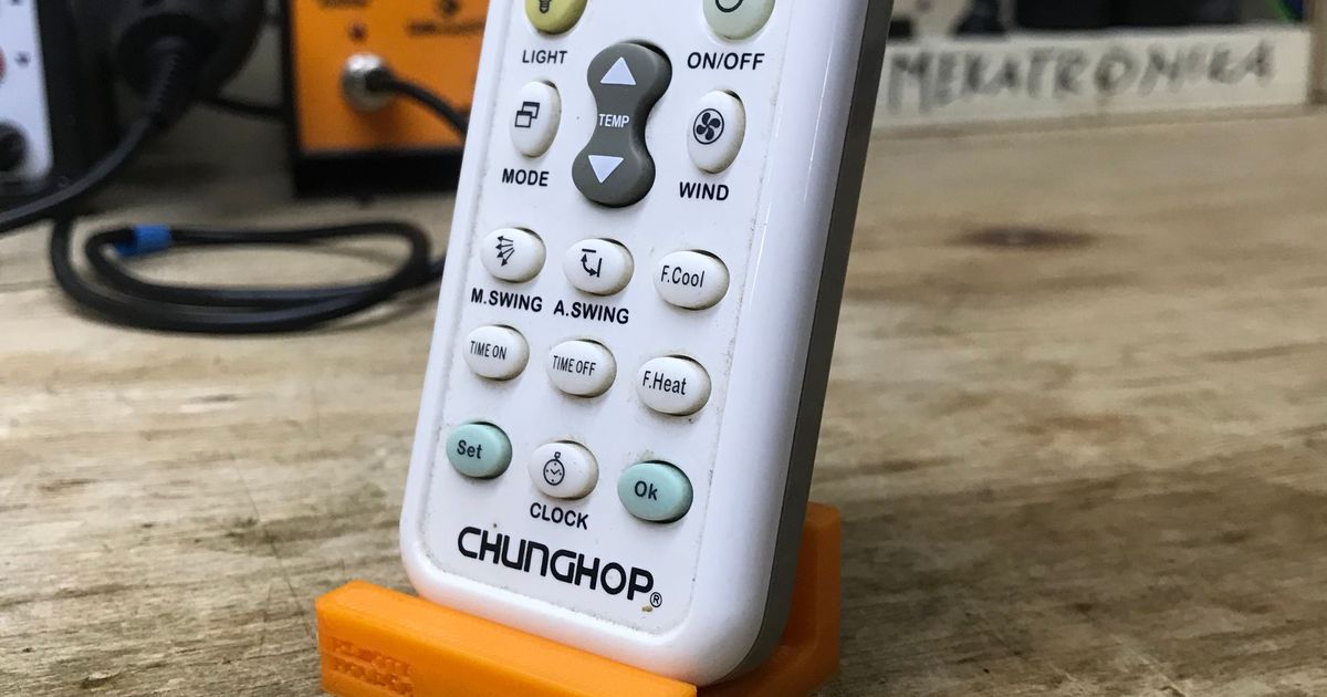 remote holder by brian giri | Download free STL model | Printables.com