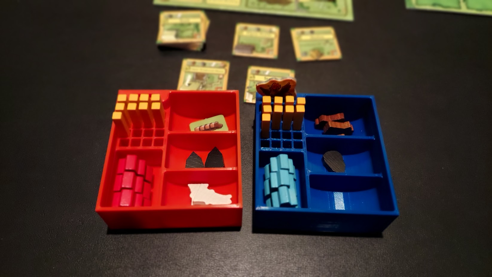 Agricola All Creatures Big and Small Game Piece Trays and Box Orgnaizer ...