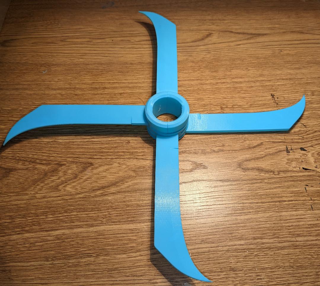 Windmill Shuriken by 1nvadertim | Download free STL model | Printables.com