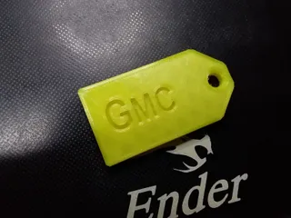 GMC key chain by jredmon45 | Download free STL model | Printables.com