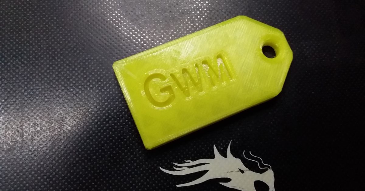 Key Tag GWM by Mark | Download free STL model | Printables.com