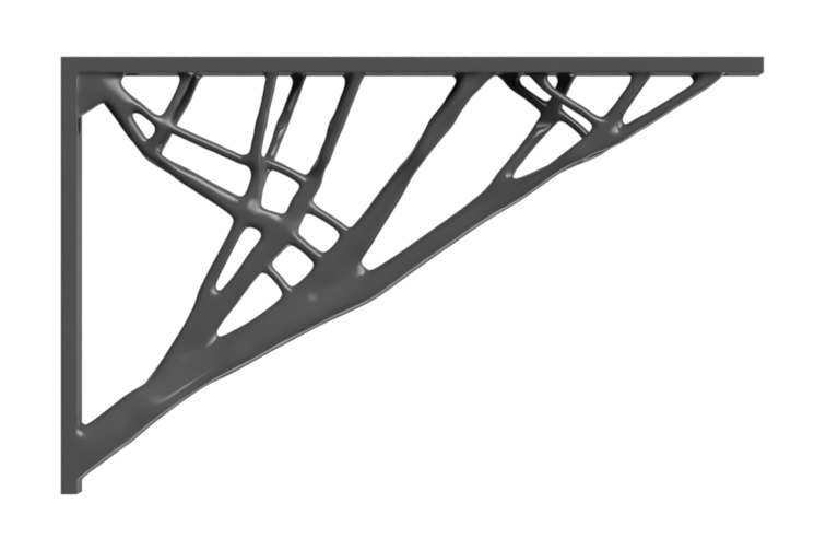 Generative Design Shelf Bracket par PILED | Téléchargez gratuitement un ...