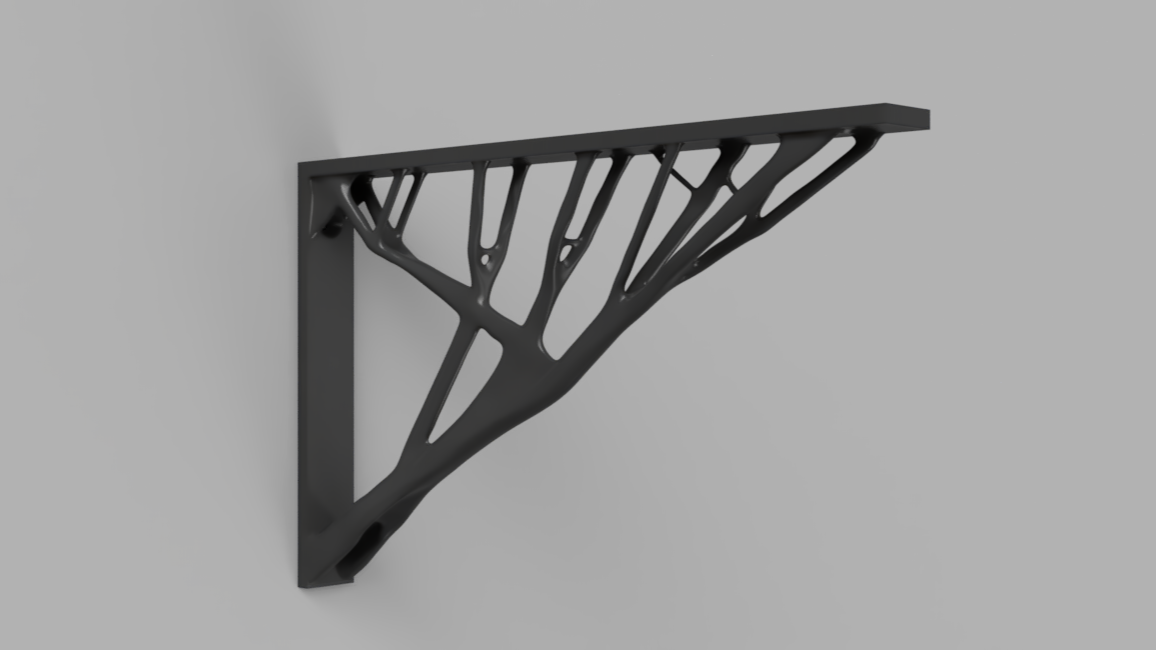Generative Design Shelf Bracket par PILED | Téléchargez gratuitement un ...
