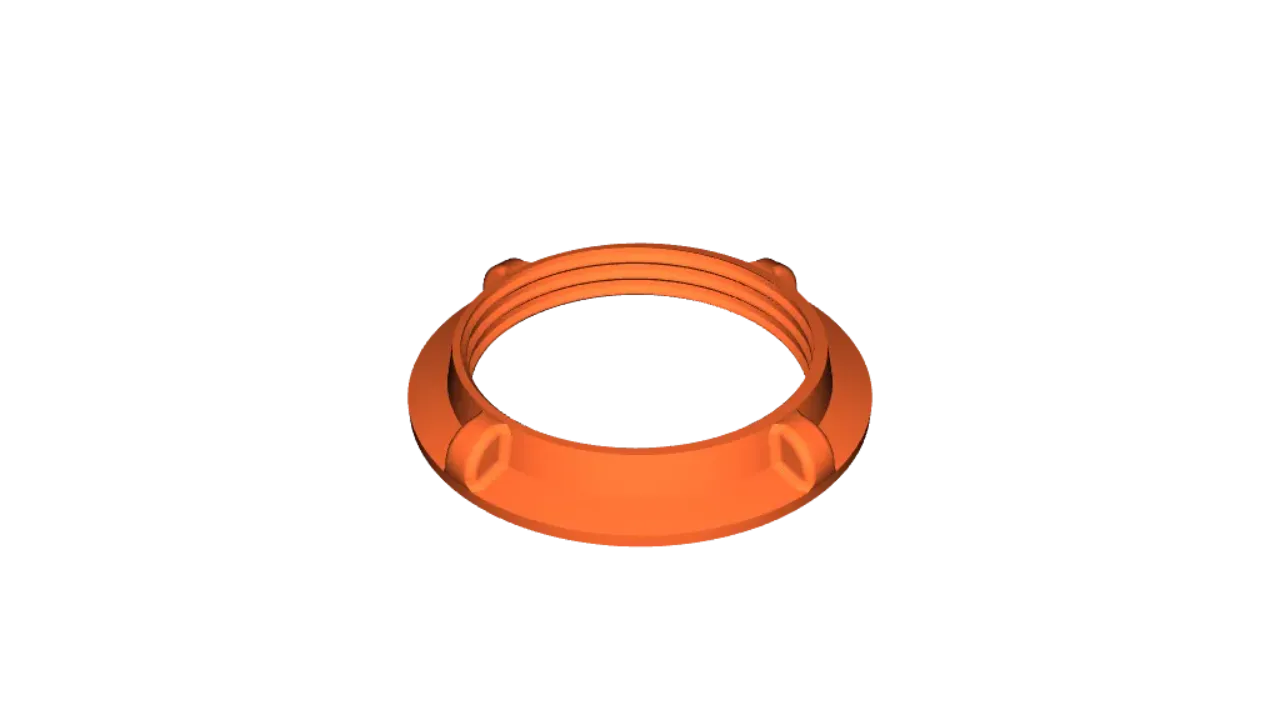 Threaded Socket Ring E27 + E14 by Jürgen Weigert | Download free STL ...