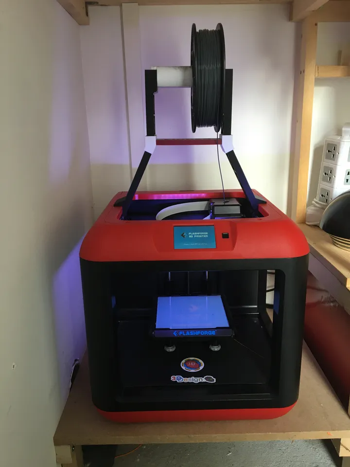 Flashforge Finder External spool Holder by Eric BEAUGUITTE | Download ...