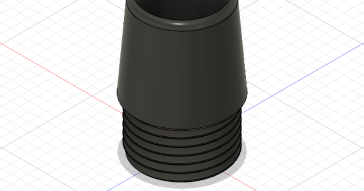 Mini XLR chuck for large diameter cables (6-7mm) by Eugen Iosif ...