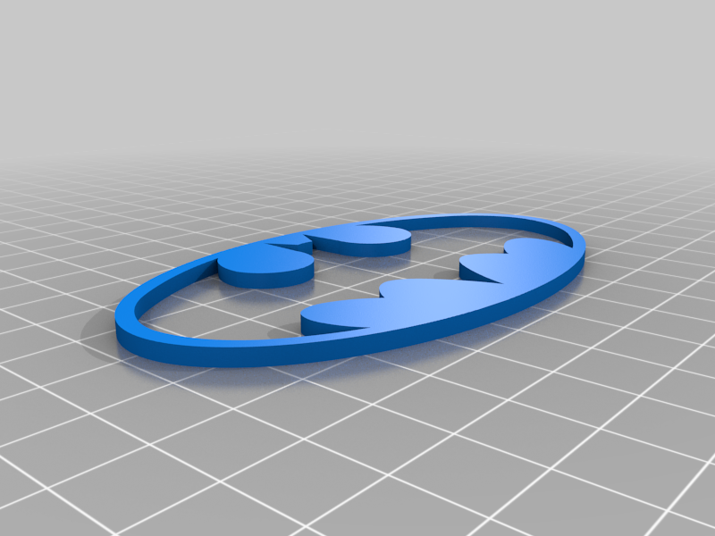 Batman Logo by Frikarte3D | Download free STL model | Printables.com