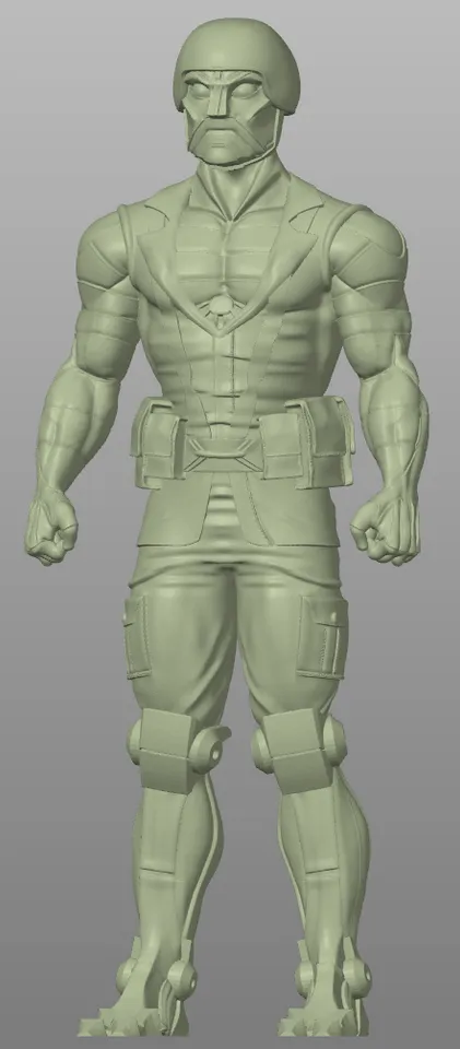 75cm G.I. Robot J.A.K.E. I by M.J. Caboose | Download free STL model ...