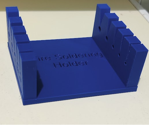 SOLDERING WIRE HOLDER by StavTom | Download free STL model | Printables.com