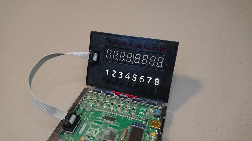 TM1638 LED&KEY with I2C for fischertechnik by juh | Download free STL ...