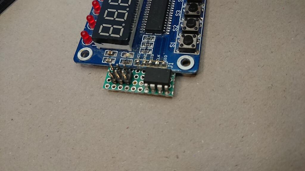 TM1638 LED&KEY with I2C for fischertechnik by juh | Download free STL ...