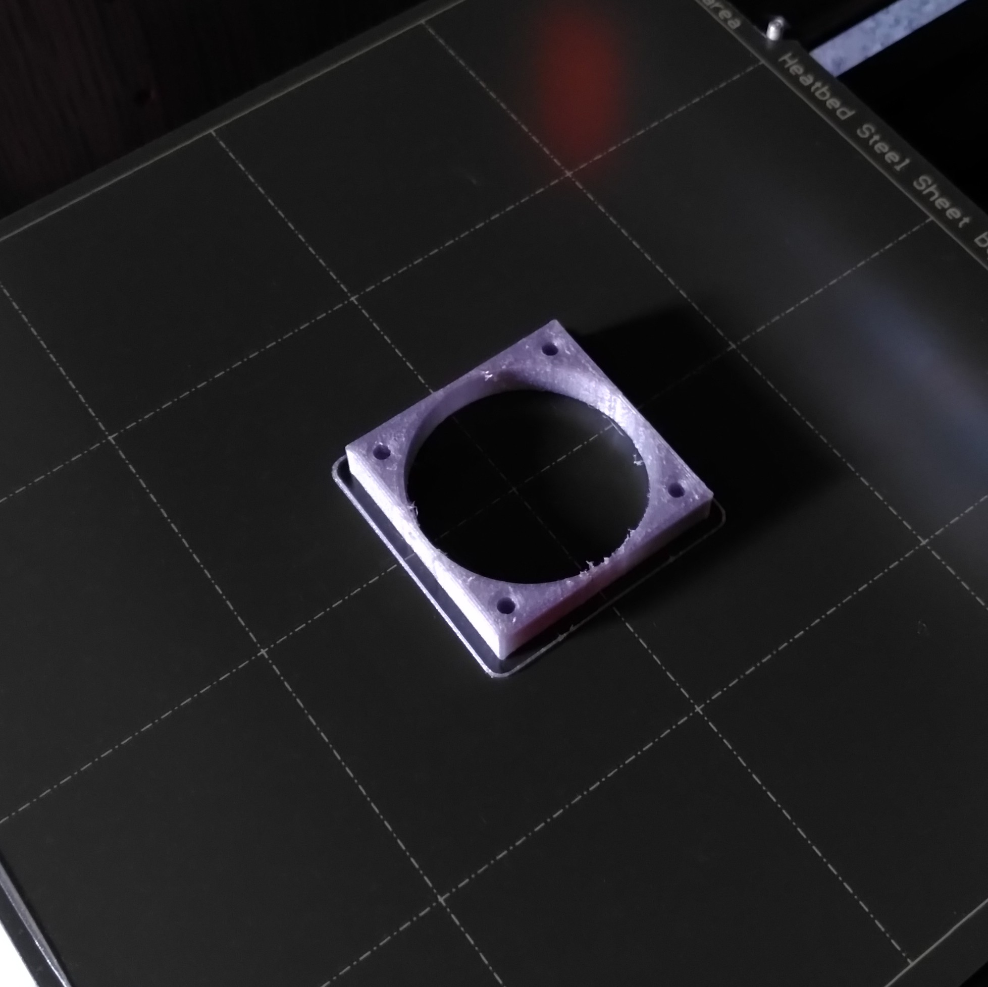 Creality CR10 case fan adapter for 40x40x10mm by LittleJoeMuc ...