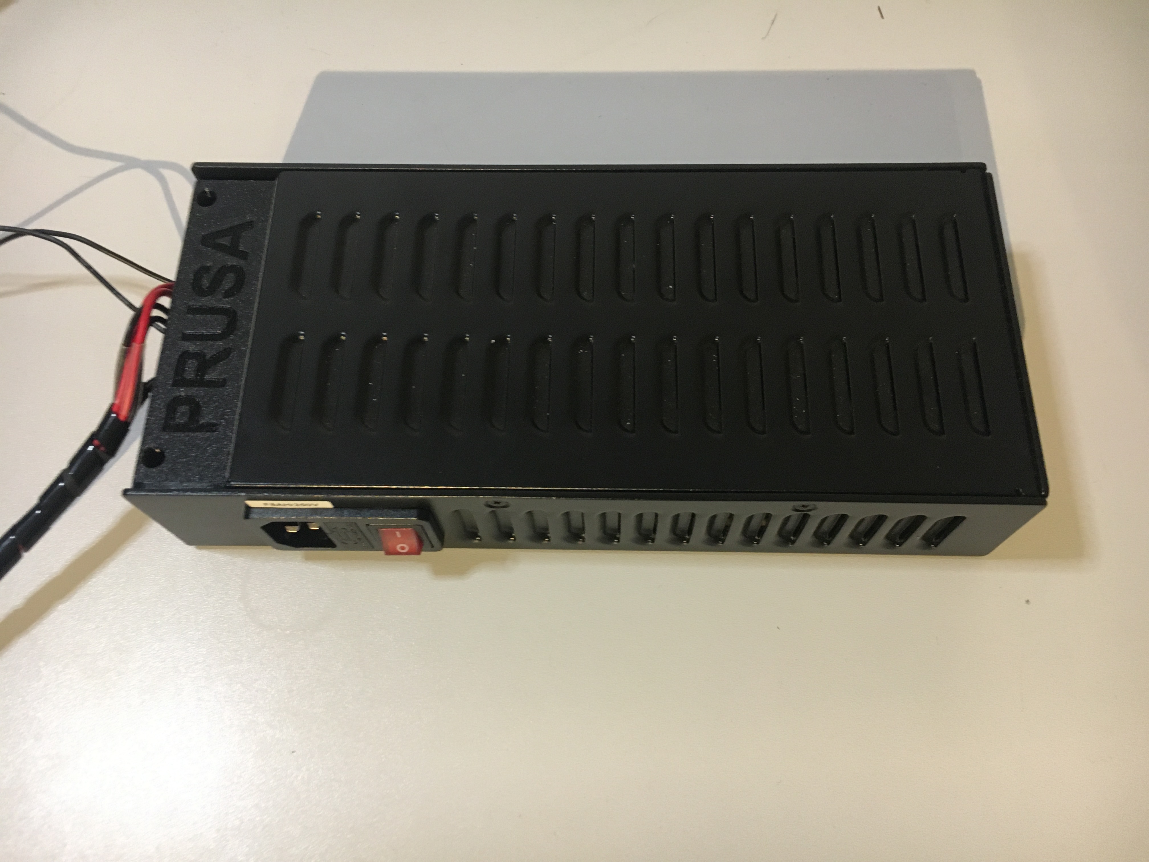 MK3s(+) Black Delta PSU cover with Buck Converter mount and Prusa logo ...