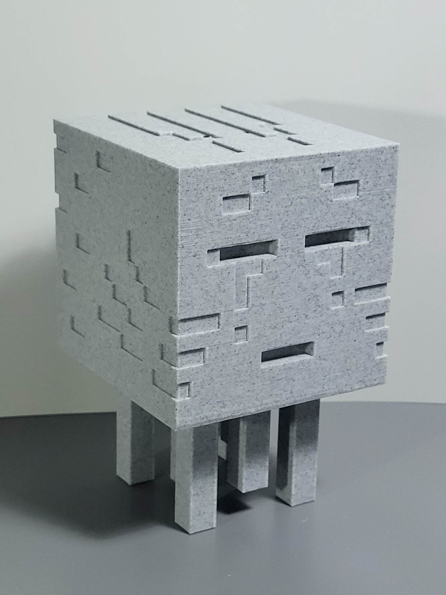 Minecraft Ghast By Ocelotzlasu Download Free Stl Model