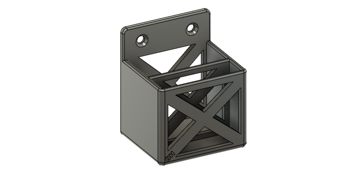 Remote control holder by davidhirka | Download free STL model ...